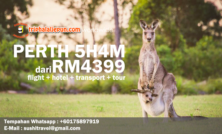 Pakej Australia Perth 5H4M – Trip Halal Jepun