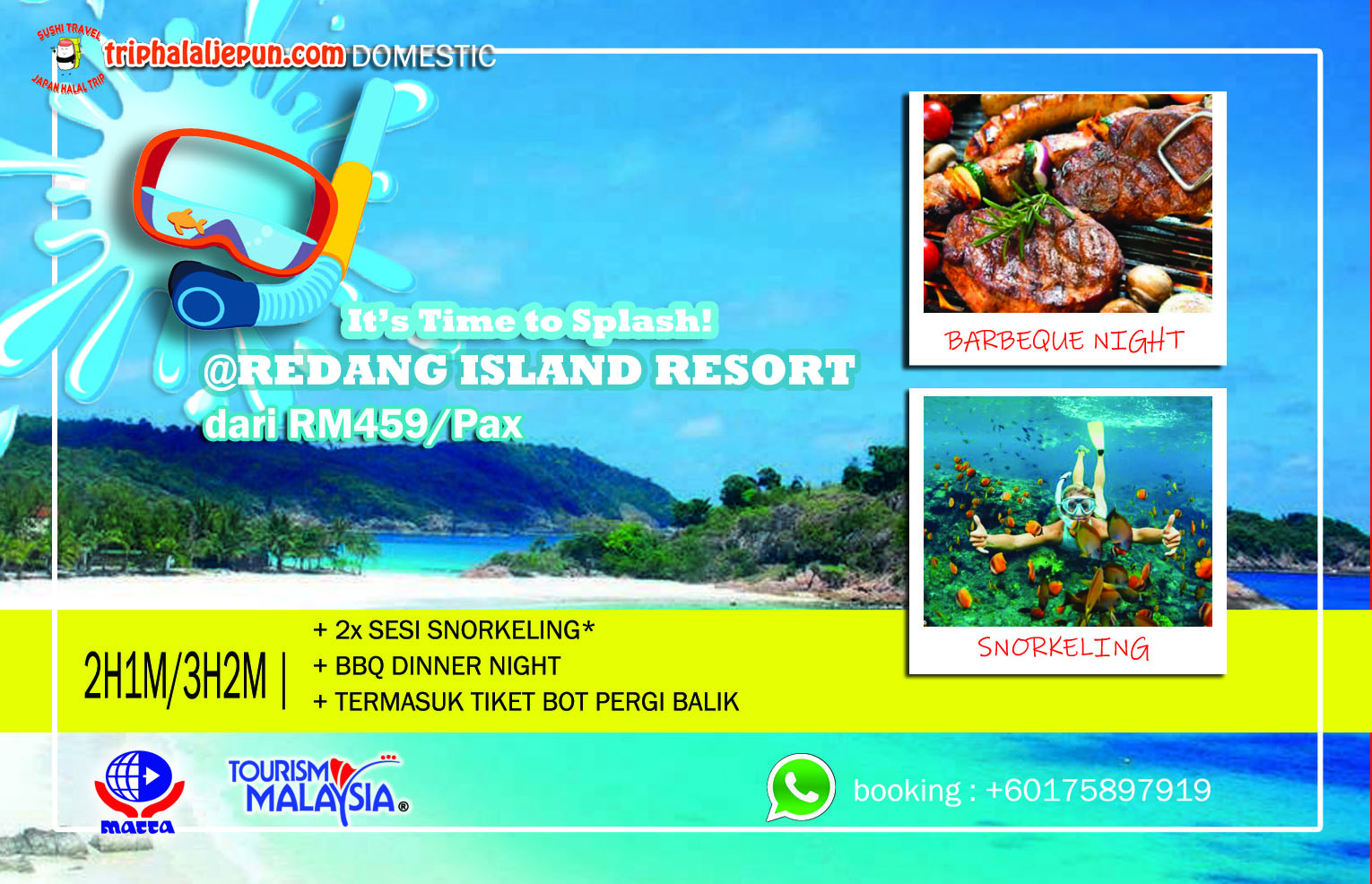 Pakej Pulau Redang – Trip Halal Jepun